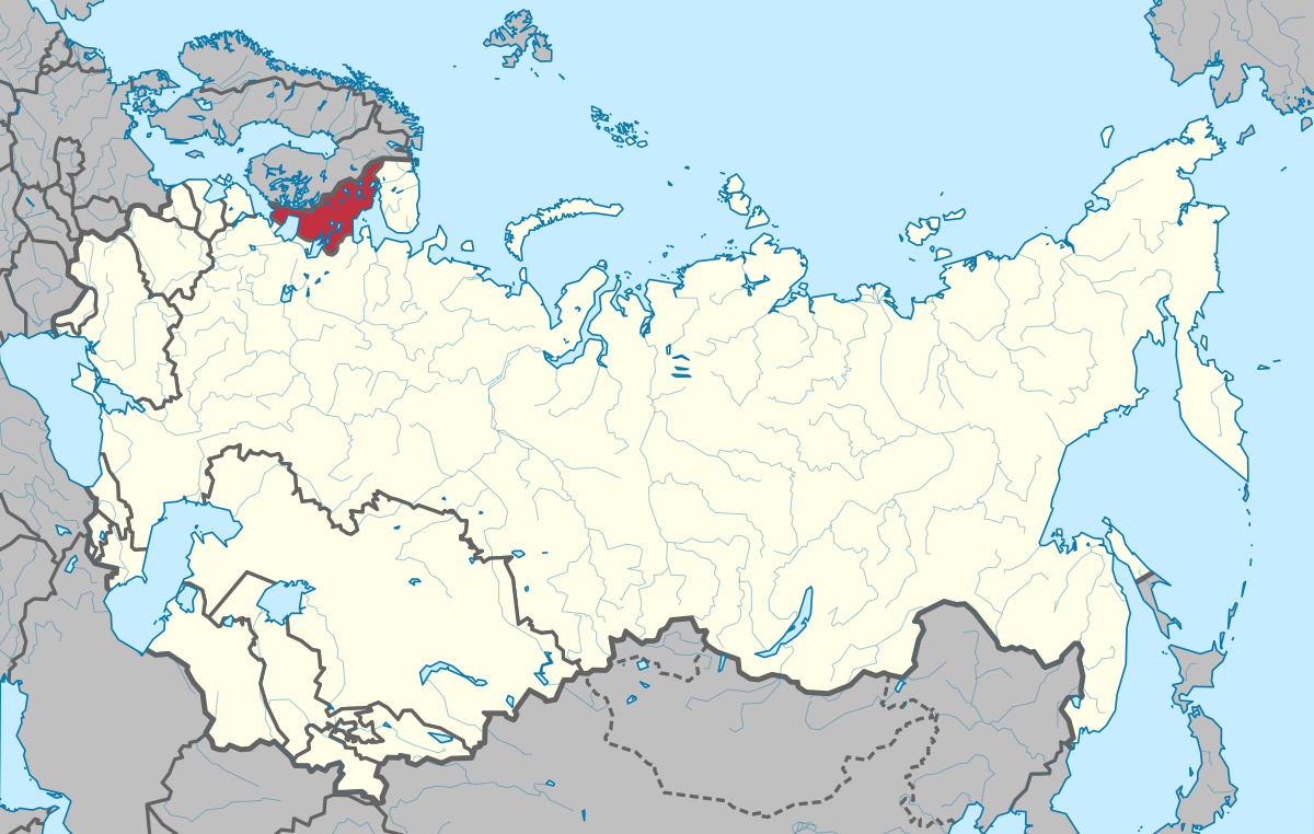 File:Karelian SSR map.svg - ProleWiki