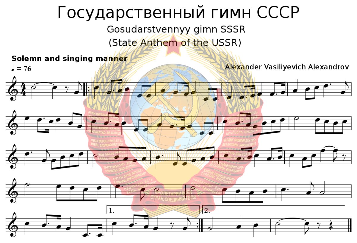State Anthem of the Soviet Union - ProleWiki