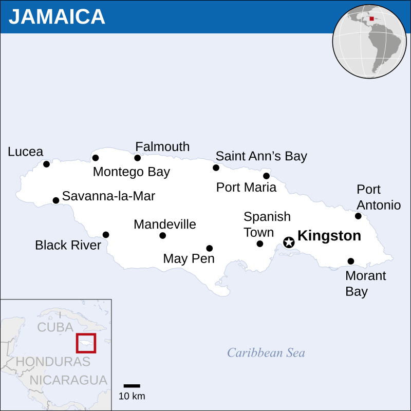 File:Jamaica map.svg - ProleWiki