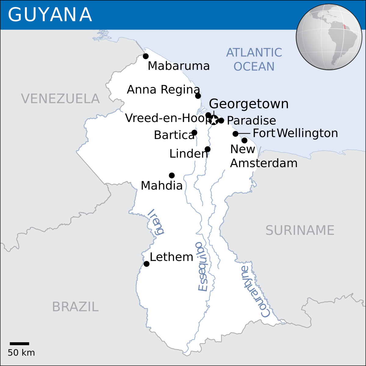 File:Guyana map.svg - ProleWiki